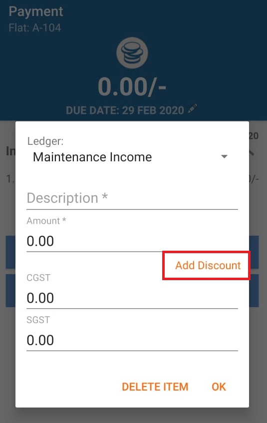 How to Add Discount to a Bill? – Neighbium Self Service Portal