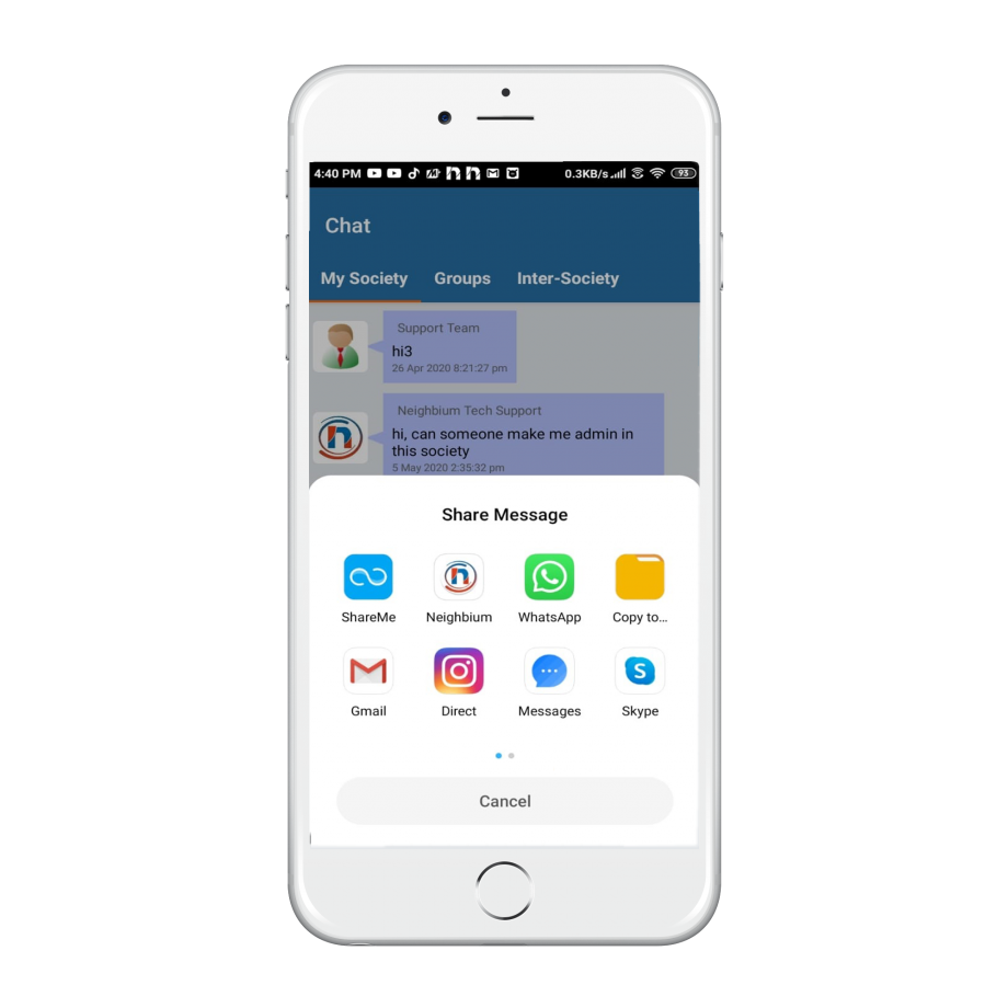 how-to-forward-or-share-message-to-whatsapp-neighbium-self-service