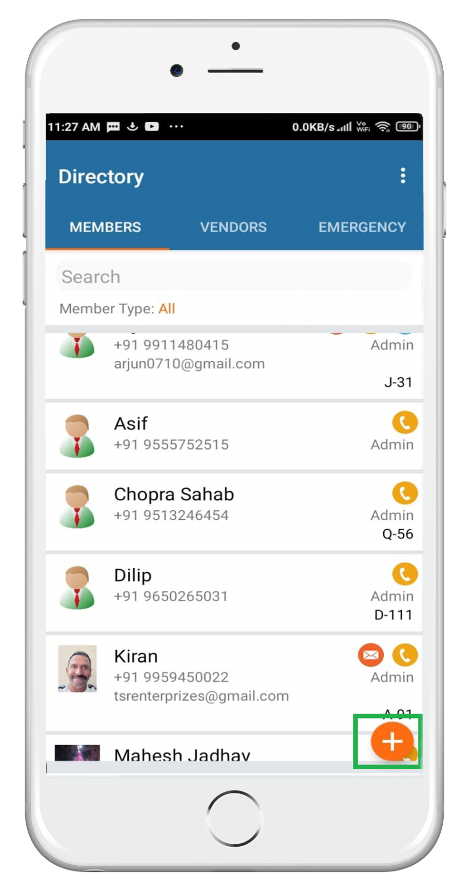 How to Add Member in the Society – Neighbium Self Service Portal