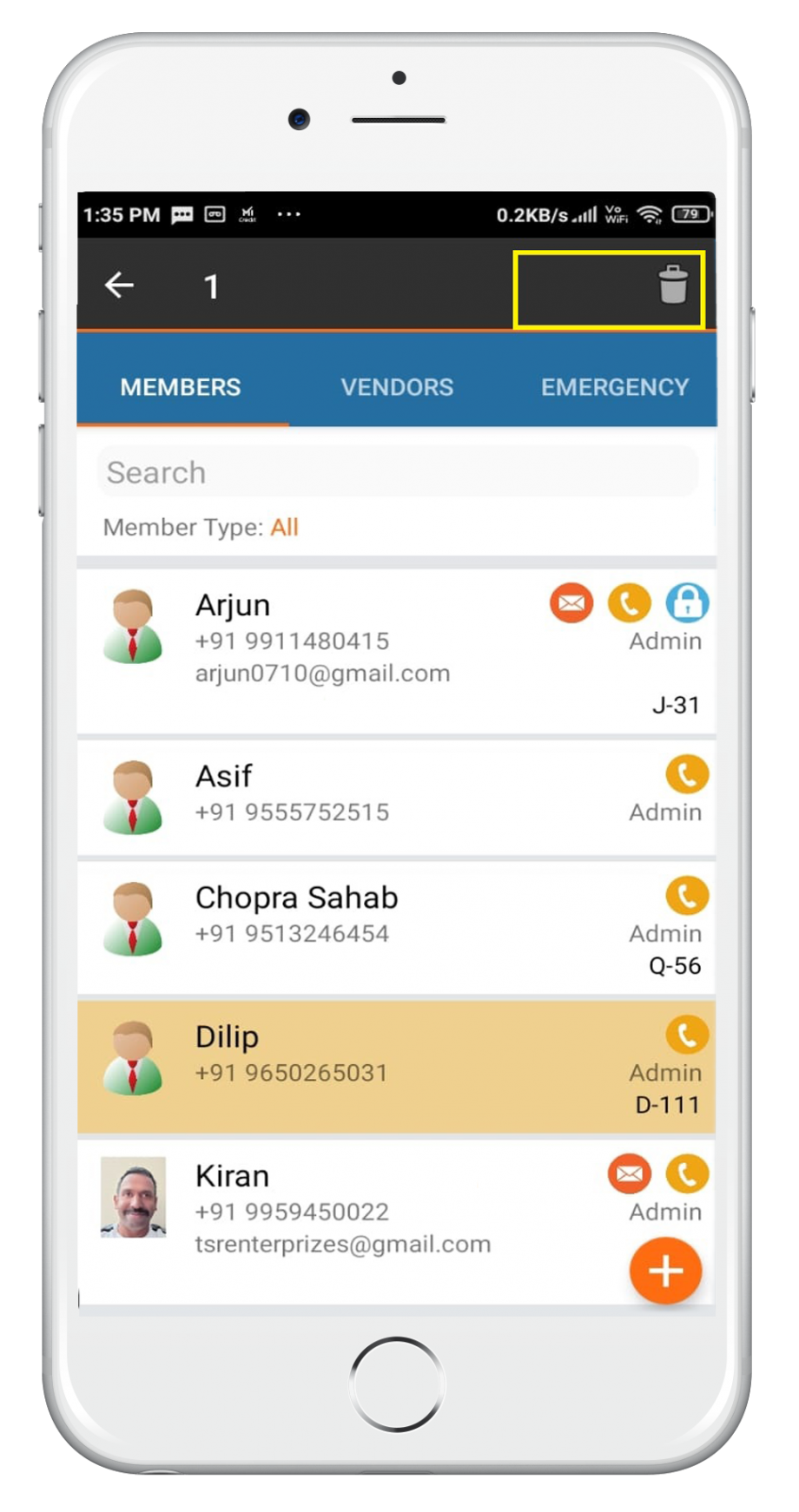 How To Delete Member From Society Neighbium Self Service Portal
