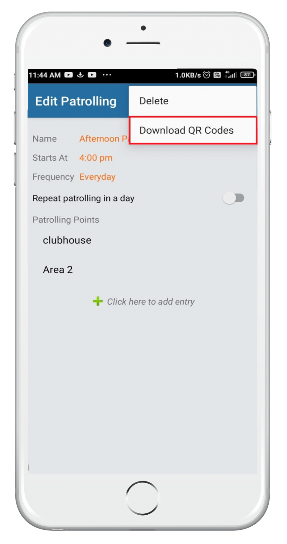 How to Download QR Codes for Checkpoints? – Neighbium Self Service Portal